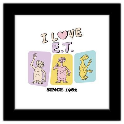 'Gallery Pops E.T. The Extra-Terrestrial - I Heart E.T. Cartoon Wall ...