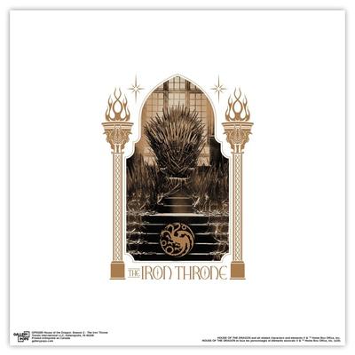Gallery Pops House of the Dragon: Season 2 - The Iron Throne Wall Art ...