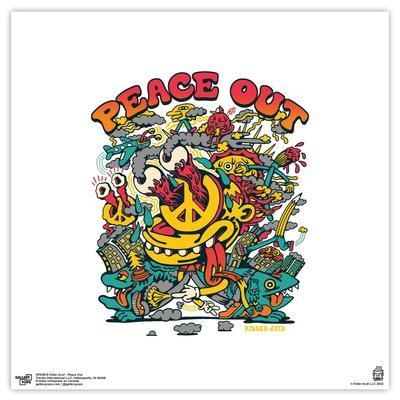 'Gallery Pops Killer Acid - Peace Out Wall Art' Gallery Pops - Trends ...