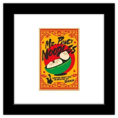 'Gallery Pops Kung Fu Panda 4 - Mr. Ping's Noodles Flyer Wall Art ...