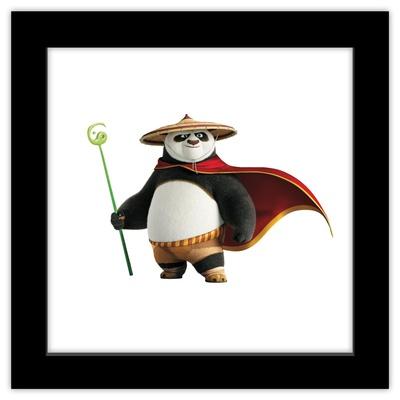 'Gallery Pops Kung Fu Panda 4 - Po With Staff Wall Art' Gallery Pops ...