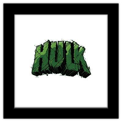 'Gallery Pops Marvel Comics Avengers - Hulk Text Wall Art' Gallery Pops ...