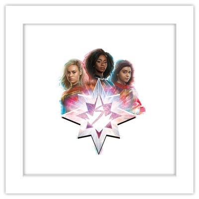 Gallery Pops Marvel The Marvels - The Marvels Star Graphic Wall Art ...