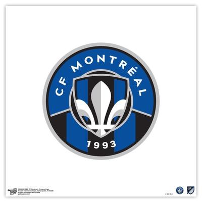 Gallery Pops MLS CF Montreal - Primary Logo Canvas Wall Art ...
