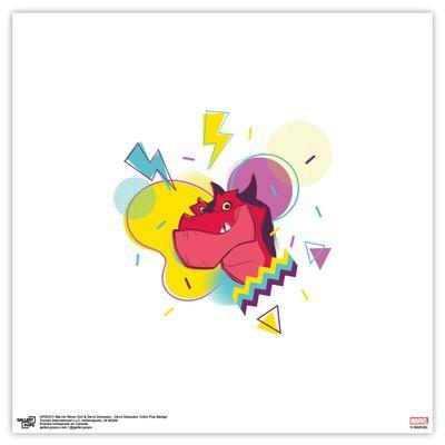 'Gallery Pops® Moon Girl And Devil Dinosaur - Devil Dinosaur Color Pop ...