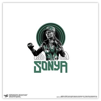 'Gallery Pops Mortal Kombat - 30th Anniversary Sonya Wall Art' Gallery ...
