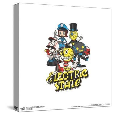 'Gallery Pops Netflix The Electric State - Group Graphic Wall Art ...