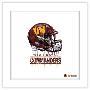 'Gallery Pops NFL Washington Commanders - Drip Helmet Wall Art' Gallery ...