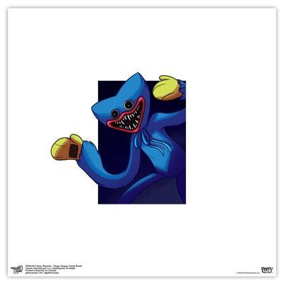 'Gallery Pops Poppy Playtime - Huggy Wuggy Frame Break Wall Art ...