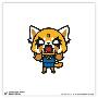 'Gallery Pops Sanrio Aggretsuko - Rage Retsuko Wall Art' Gallery Pops ...