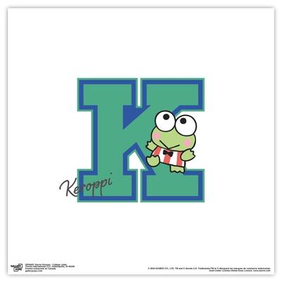 'Gallery Pops Sanrio Keroppi - College Letter Wall Art' Gallery Pops ...
