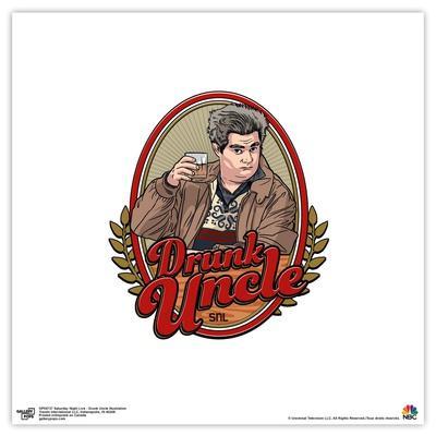 Gallery Pops Saturday Night Live - Drunk Uncle Illustration Wall Art ...