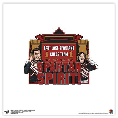 'Gallery Pops Saturday Night Live - Spartan Spirit Illustration Wall ...