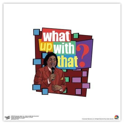 'Gallery Pops Saturday Night Live - What Up With That Illustration Wall ...