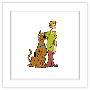 'Gallery Pops Scooby-Doo - Scooby and Shaggy Character Pose Wall Art ...