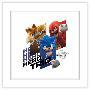 'Gallery Pops Sonic the Hedgehog 3 - Hero Trio Wall Art' Gallery Pops ...