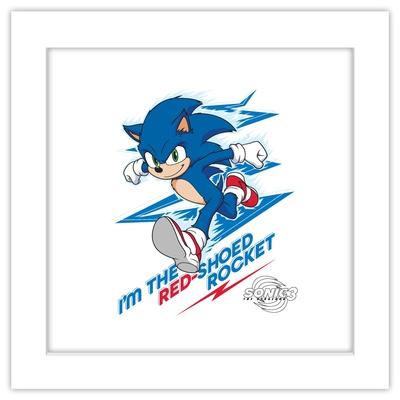 'Gallery Pops Sonic the Hedgehog 3 - Sonic the Red-Shoed Rocket Wall ...