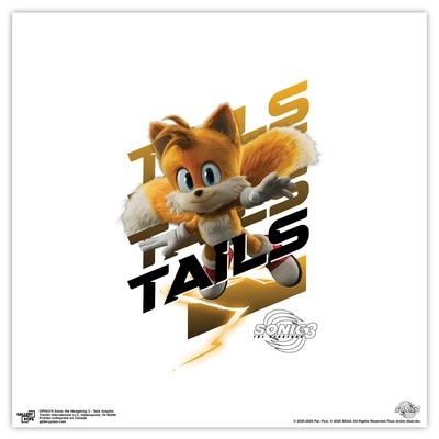 'Gallery Pops Sonic the Hedgehog 3 - Tails Graphic Wall Art' Gallery ...