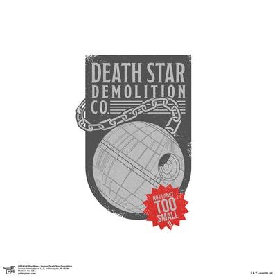 'Gallery Pops Star Wars - Humor Death Star Demolition Wall Art' Gallery ...