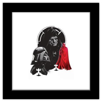 'Gallery Pops Star Wars: Saga - Emperor Character Collage Wall Art ...