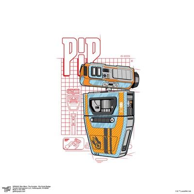 'Gallery Pops Star Wars: The Acolyte - Pip Droid Badge Wall Art ...
