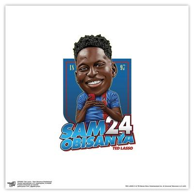 'Gallery Pops Ted Lasso - Sam Obisanya Bobblehead Wall Art' Gallery ...