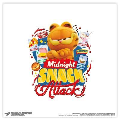 'Gallery Pops The Garfield Movie - Midnight Snack Attack Wall Art ...