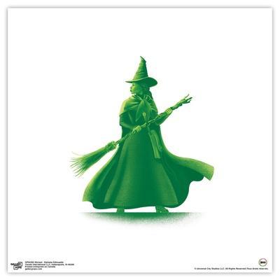 'Gallery Pops Wicked - Elphaba Silhouette Wall Art' Gallery Pops ...