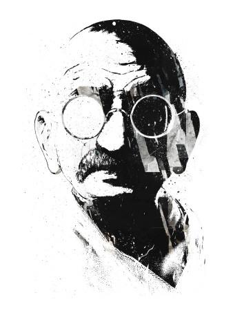'Gandhi' Poster - Alex Cherry | AllPosters.com