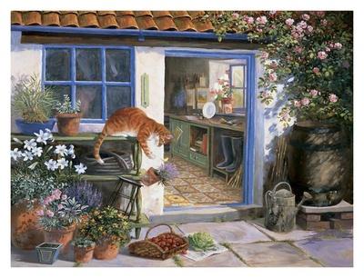 'Gardeners World I' Poster - Bernard Willington | AllPosters.com