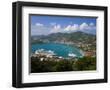 'Charlotte Amalie and Cruise Ship Dock of Havensight, St. Thomas, U.S ...