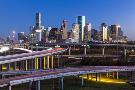 'City Skyline and Interstate, Houston, Texas, Usa' Photographic Print ...