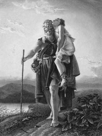 'General Belisarius Rescuing Young Man' Giclee Print | AllPosters.com