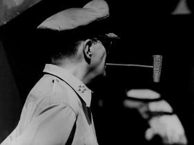 'General Douglas Macarthur Smoking His Corn Cob Pipe' Photographic ...
