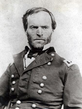 'General William Tecumseh Sherman (1820-91)' Photographic Print ...