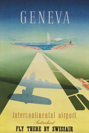 'Geneva Travel Poster' Posters | AllPosters.com