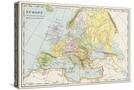 Geographic Map of Europe at the Beginning of the Protestant Reform ...