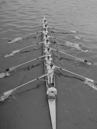 'Kent School Rowing Crew Practicing For the Royal Henley Regatta ...