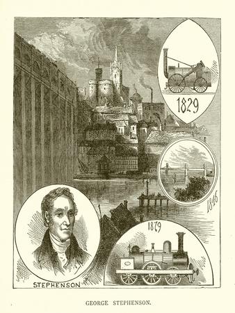 'George Stephenson' Giclee Print | AllPosters.com