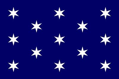 'George Washington's personal flag.' Prints - Vernon Lewis Gallery ...