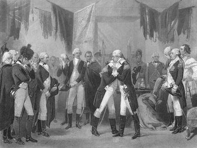 George Washington Saying Farewell Giclee Print | AllPosters.com