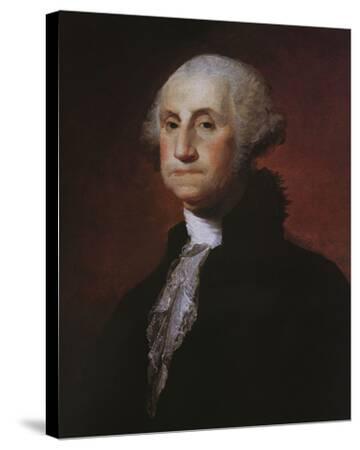 'George Washington' Stretched Canvas Print - Gilbert Stuart ...