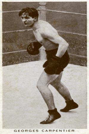 'Georges Carpentier, French Boxer' Giclee Print | AllPosters.com
