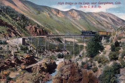 'Georgetown, Colorado - High Bridge on the Loop' Posters - Lantern ...