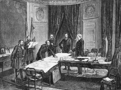 German Council of War Giclee Print | AllPosters.com