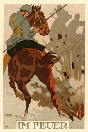 'German War Poster, Im Feuer' Prints | AllPosters.com