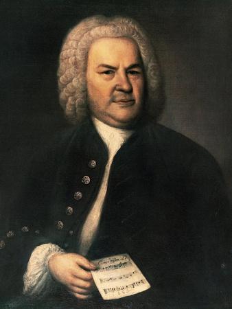 'Germany, Leipzig, Portrait of German Composer and Organist, Johann ...