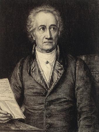 Germany, Portrait of Johann Wolfgang Von Goethe Giclee Print ...