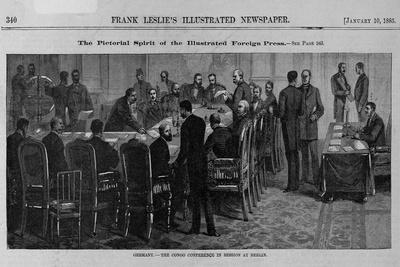 'Germany - the Congo Conference in Session at Berlin.' Giclee Print ...