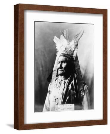 'Geronimo (1829-1909)' Photographic Print - Warren Mack Oliver ...